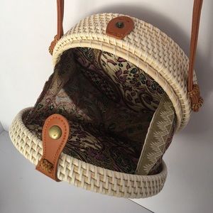 Bags | New Bali Boho Rattan Round Bags | Poshmark